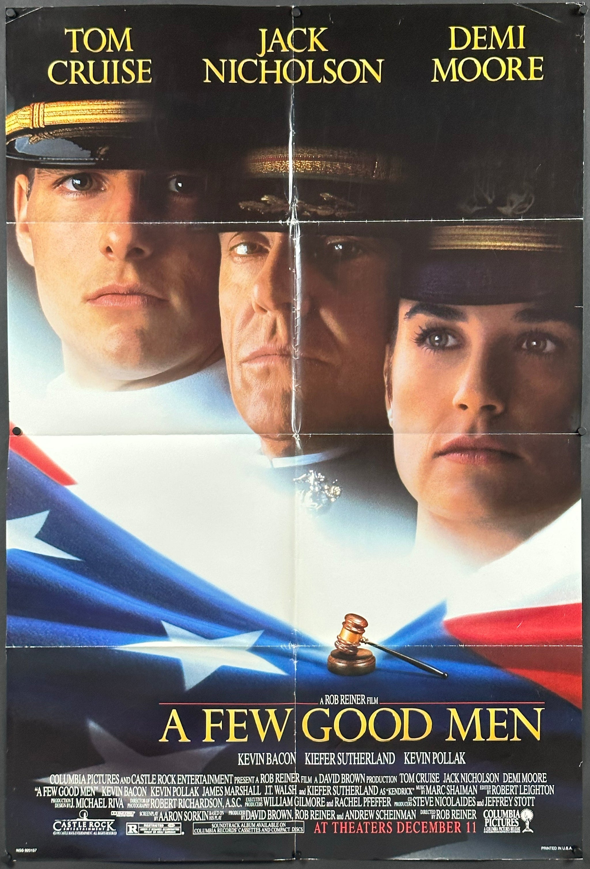 A Few Good Men Vintage US One Sheet (1992) - ORIGINAL RELEASE ...