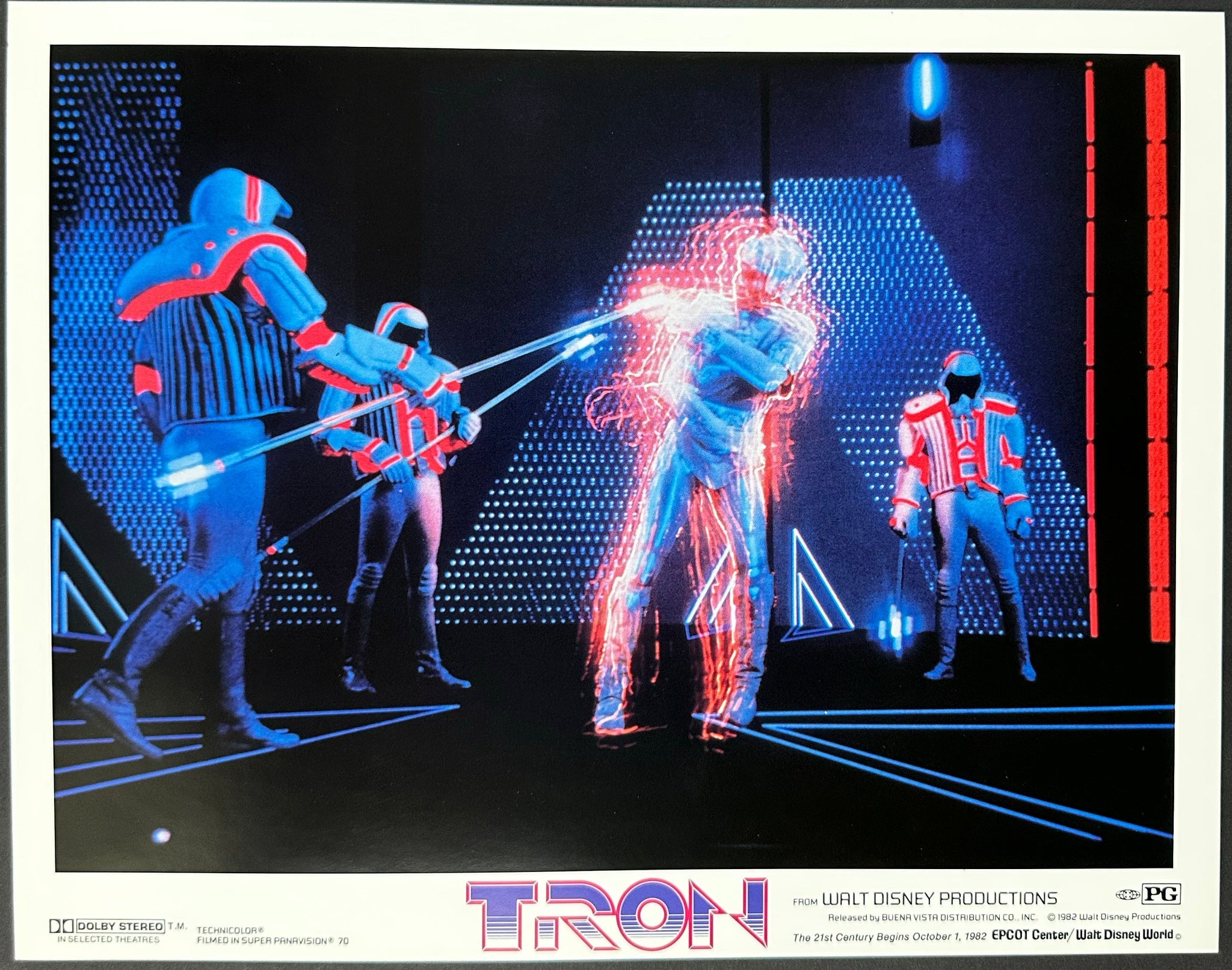 Disney's Tron Vintage US Complete Lobby Card Set (1982) - ORIGINAL REL ...