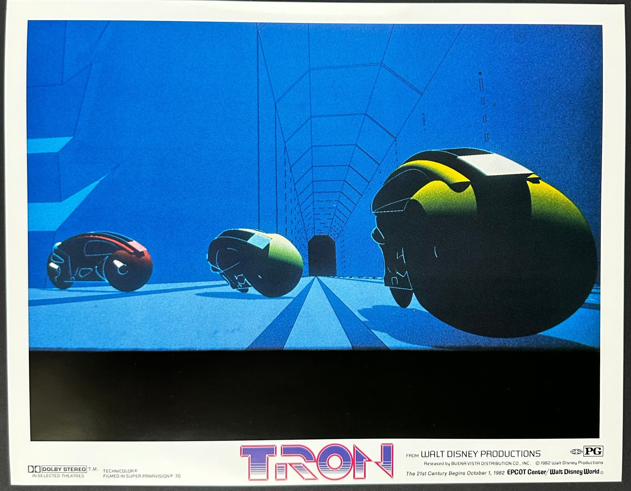 Disney's Tron Vintage US Complete Lobby Card Set (1982) - ORIGINAL REL ...