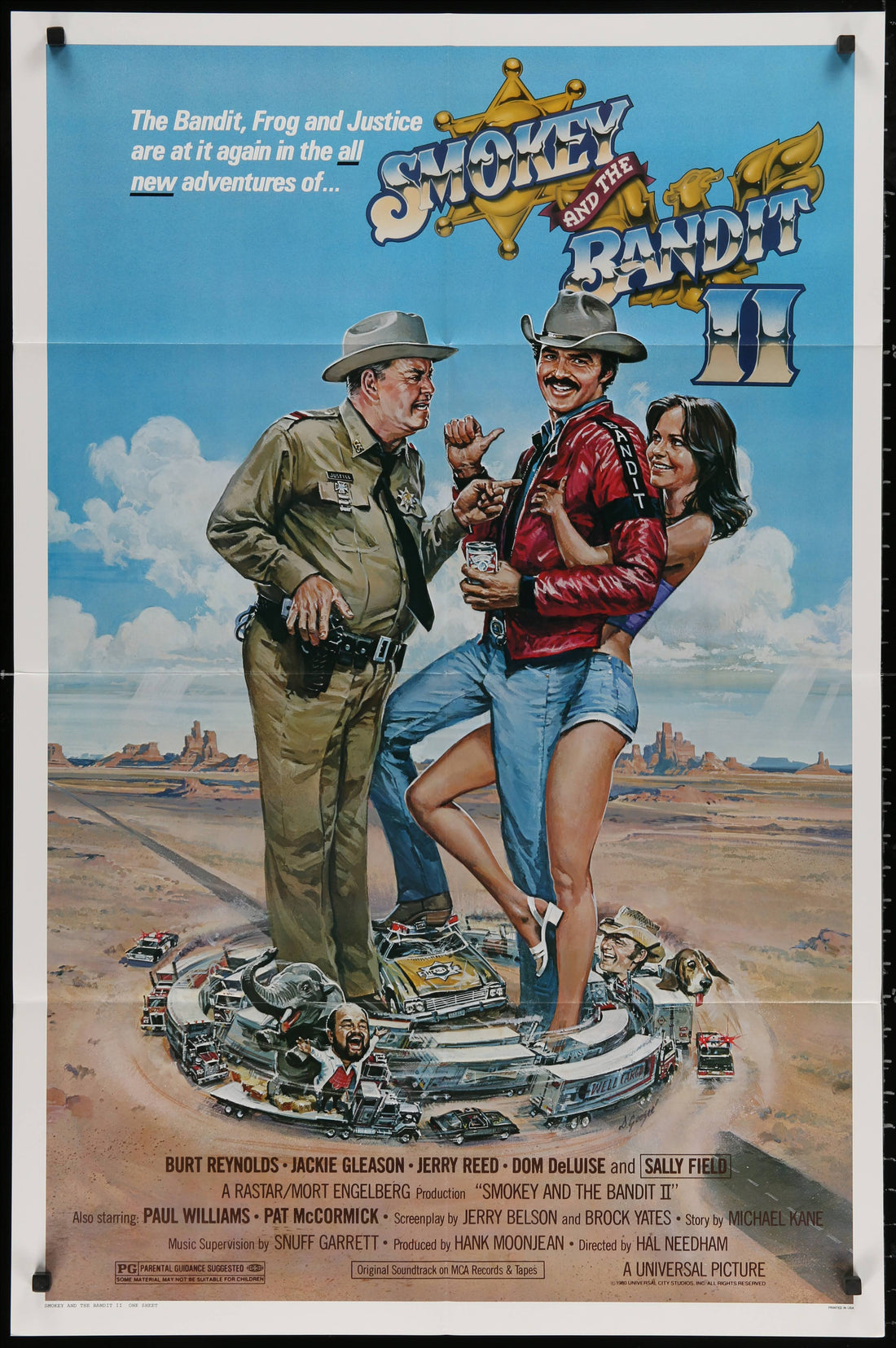 Smokey And The Bandit II Vintage US One Sheet (1980) - ORIGINAL RELEAS ...