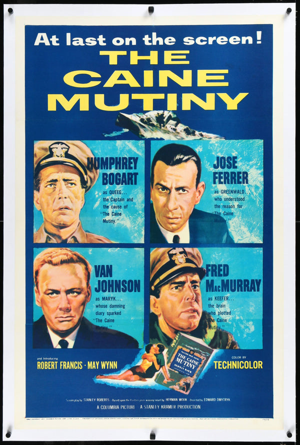 The Caine Mutiny Vintage US One Sheet (1954) - ORIGINAL RELEASE ...