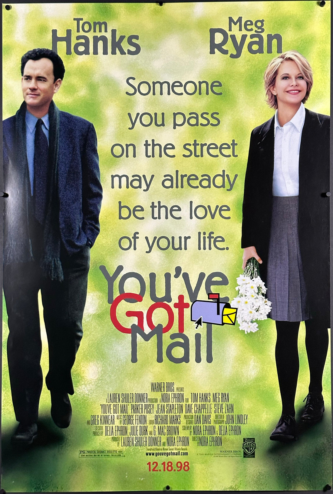 You've Got Mail Vintage US One Sheet (1998) - ORIGINAL RELEASE ...